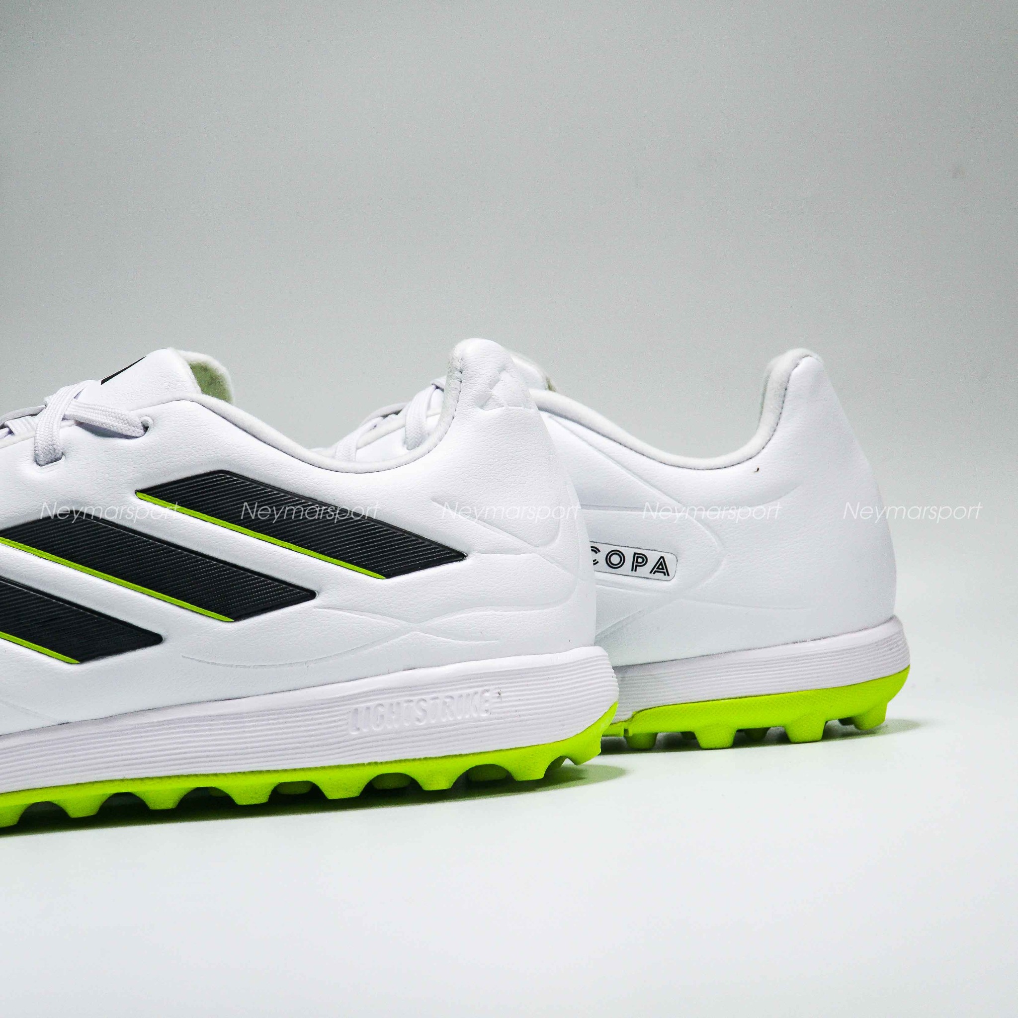 adidas Copa Pure .3 TF Crazyrush - Footwear White/Core Black/Lucid Lem ...