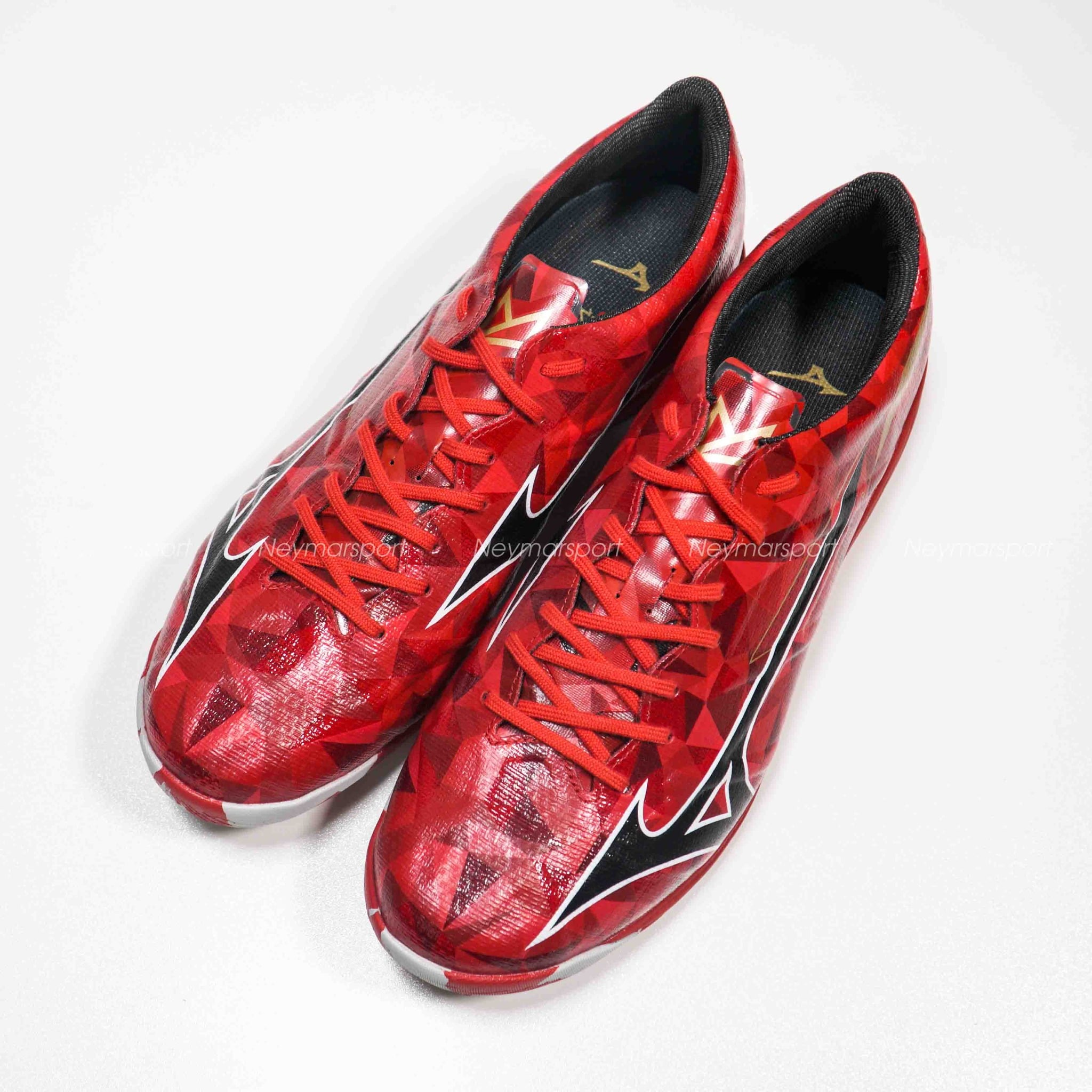 Giày đá bóng Mizuno Alpha II Elite TF Red Ruby Pack - Red/White/Black – Neymar Sport