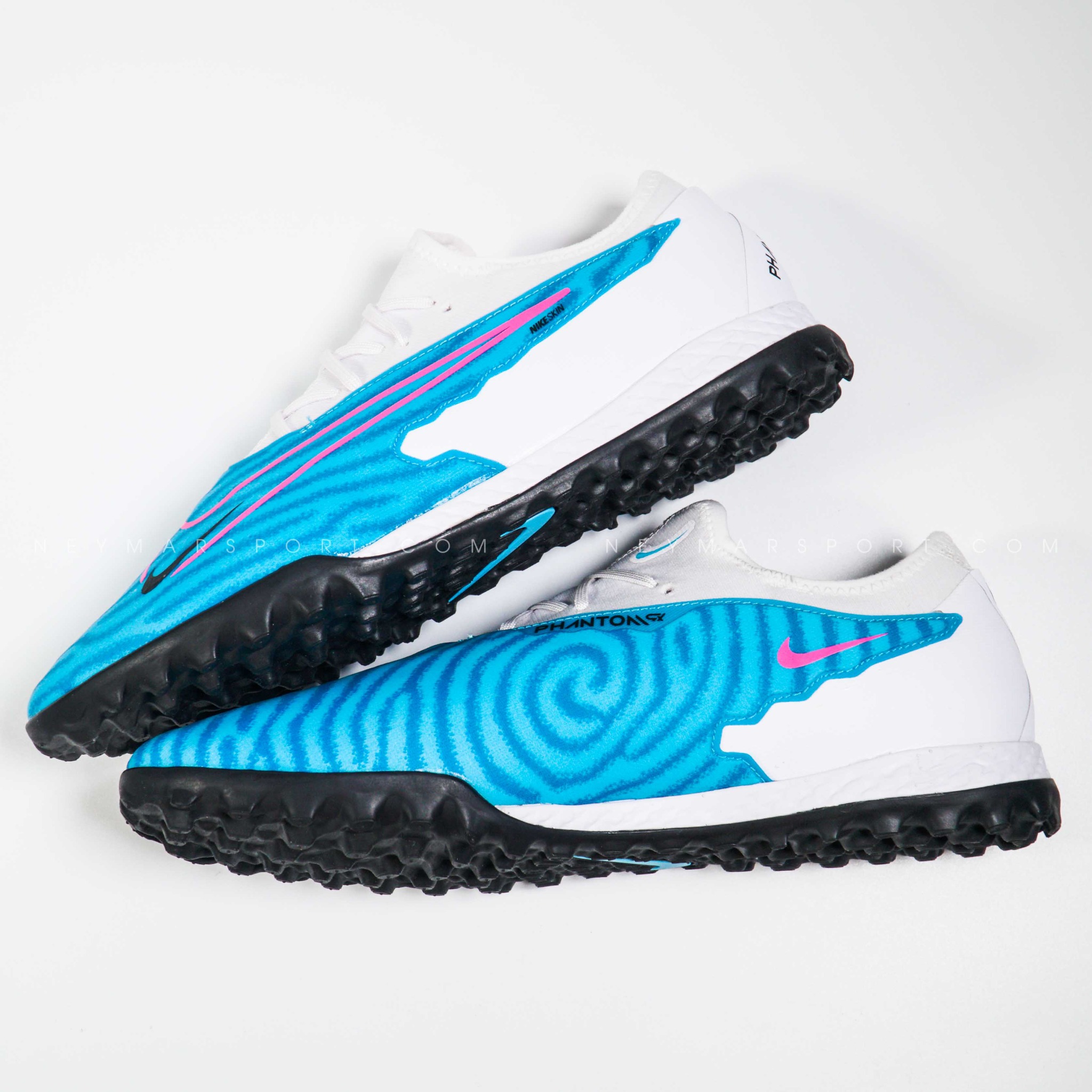 Nike React Phantom GX Pro TF Blast - Baltic Blue/Pink Blast/White/Lase ...