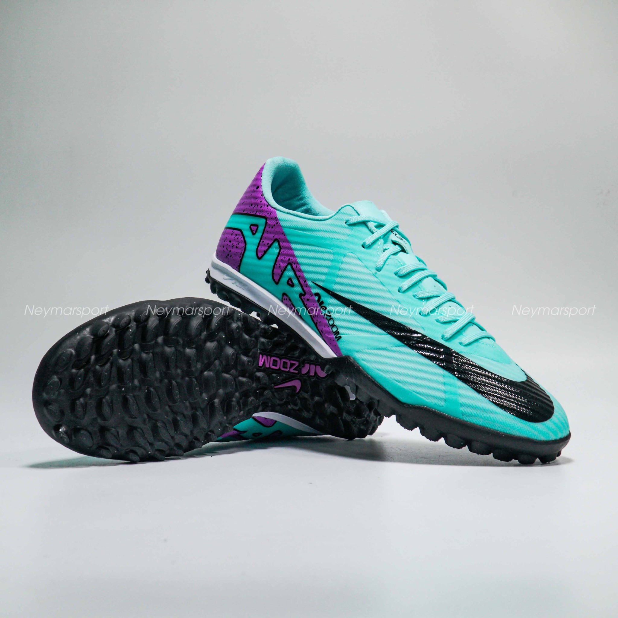 Nike Air Zoom Mercurial Vapor 15 Academy TF Peak Ready - Hyper Turq/Fu ...