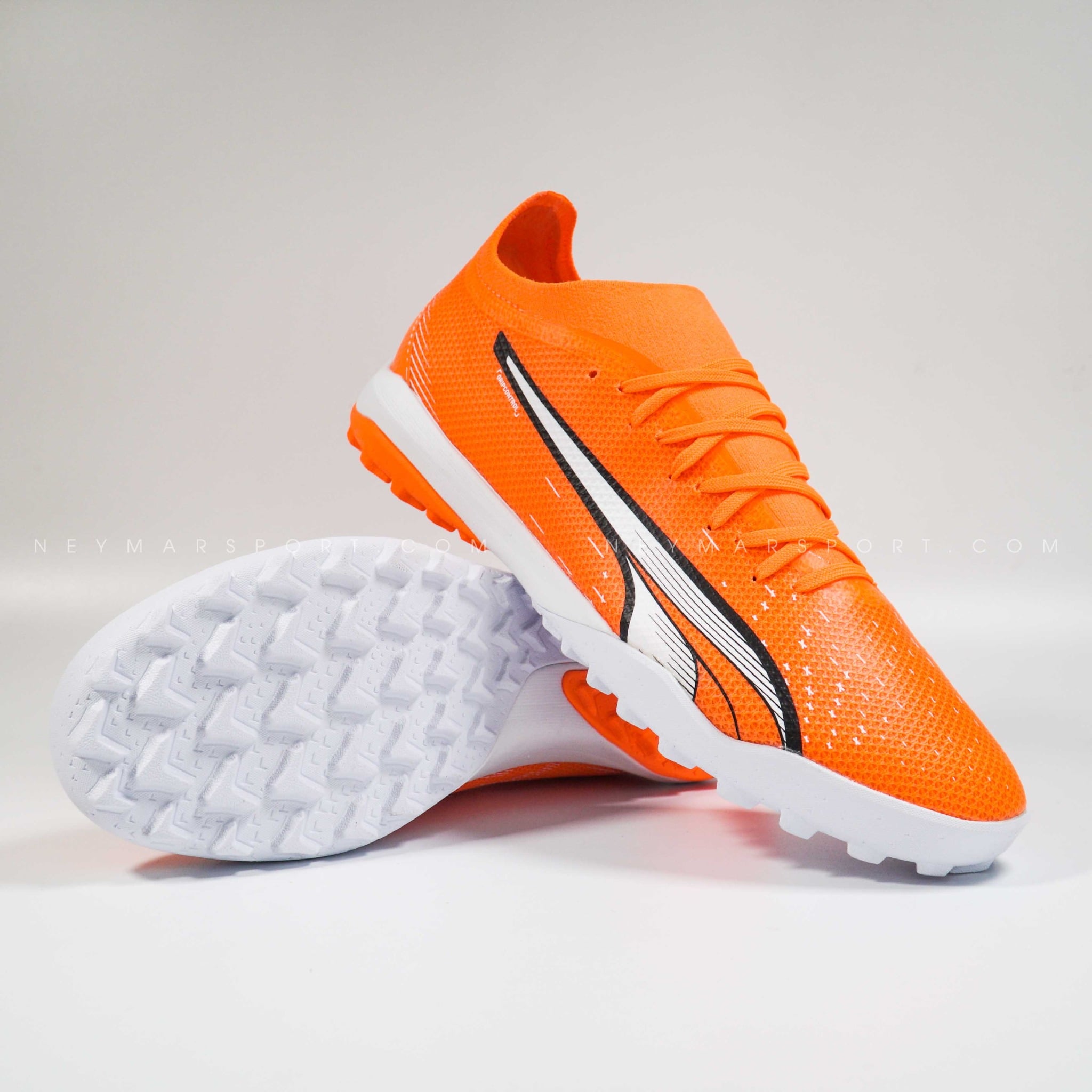 PUMA Ultra Match TT Supercharge - Ultra Orange/PUMA White/Blue Glimmer ...