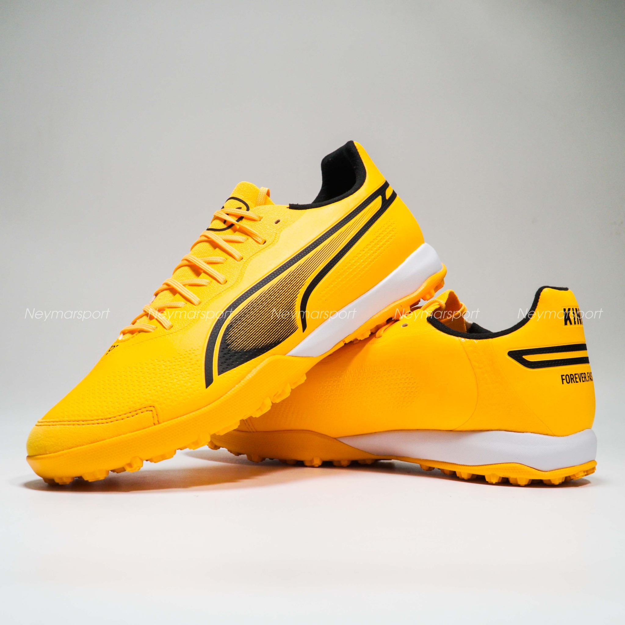 Giày đá bóng PUMA King Pro TT Forever Faster - Sun Stream/PUMA Black/S ...