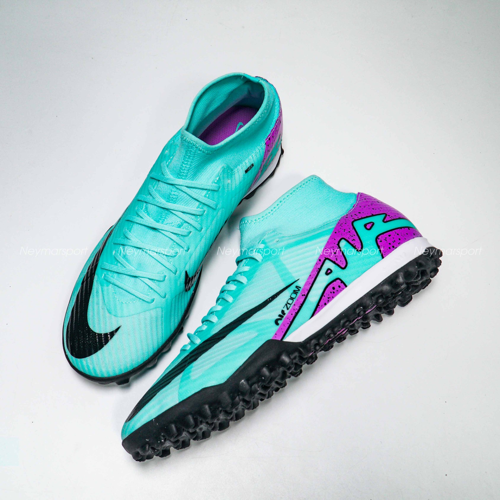 Nike Air Zoom Mercurial Superfly 9 Academy TF Peak Ready - Hyper Turq ...