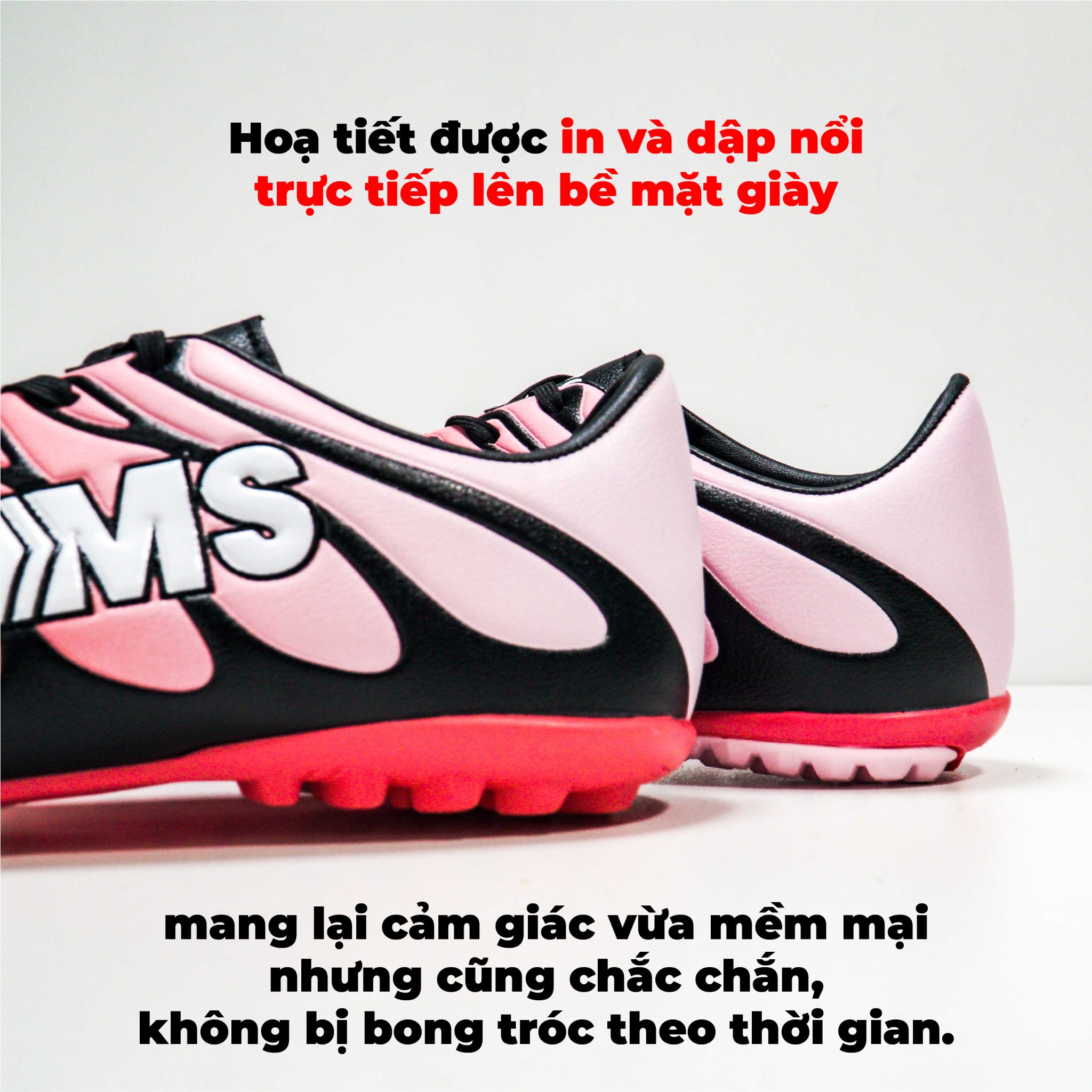 Giày đá bóng NMS Victory TF - Pink Foam/Black – Neymar Sport