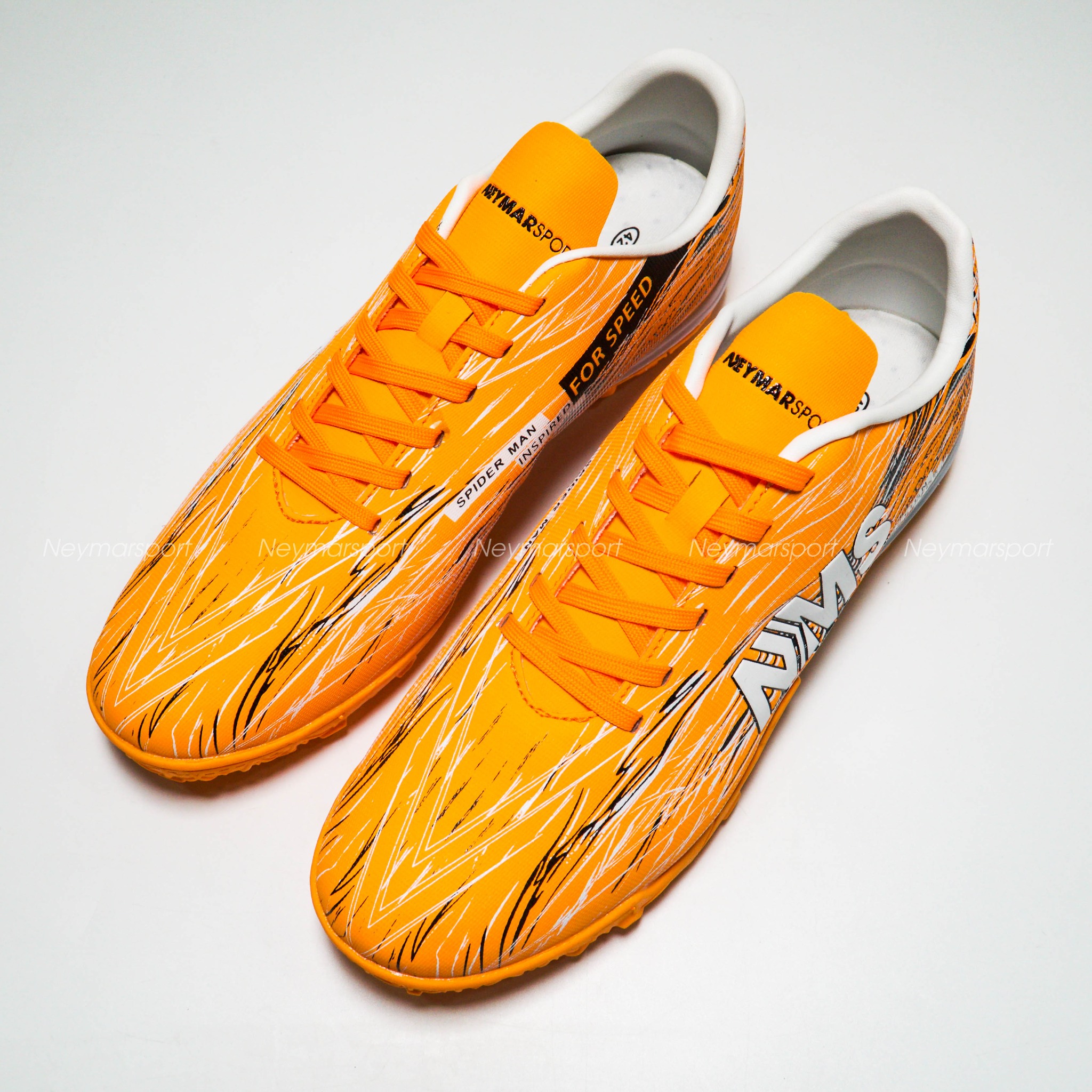 Giày đá bóng NMS SPIDER - Orange/White – Neymar Sport