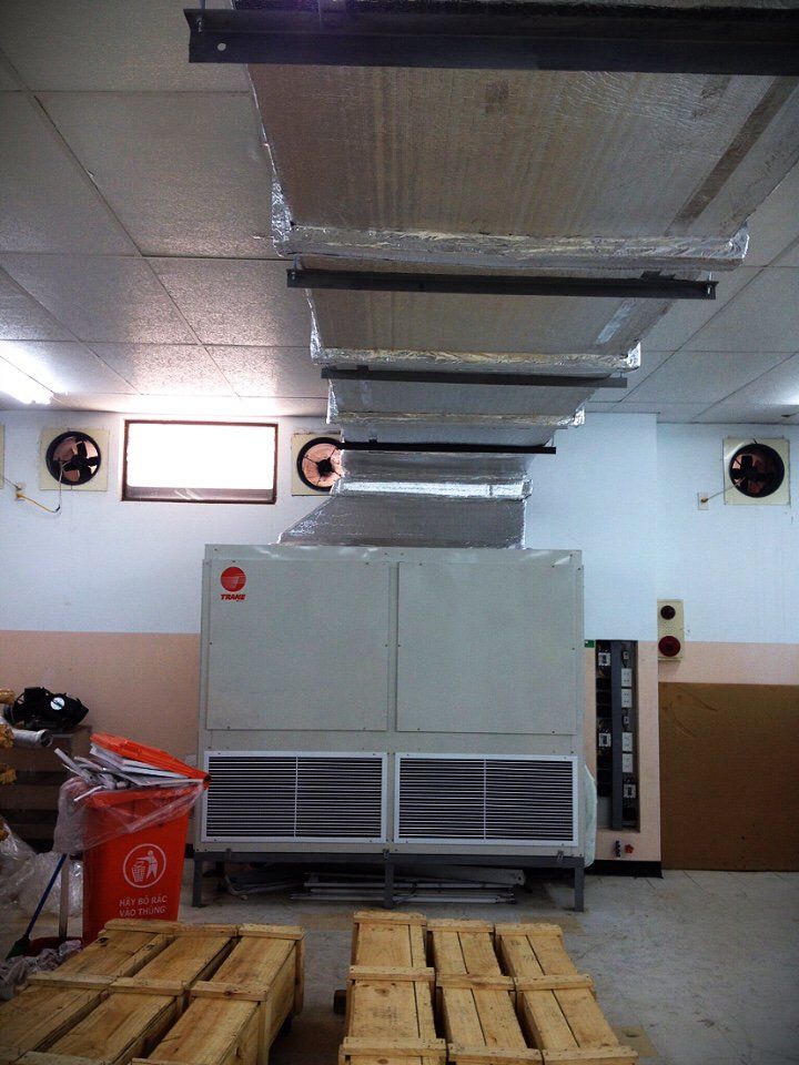 Máy lạnh tủ đứng nối ống gió TRANE TWE160/TTA150 - 17HP – VMV AIR ...