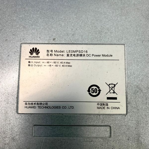 Module nguồn LE0MPSD16 Huawei S9300 Switch 1600W DC Power Module – Công ...