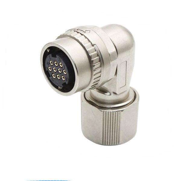 Jack Encoder Servo Mitsubishi Yaskawa loại 10 chân DDK-10 SM10S CM10-S ...