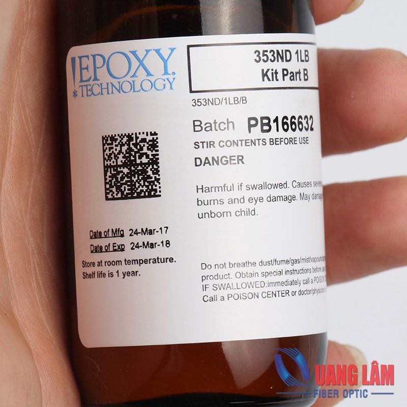 Keo Epoxy EPO-TEK 353ND (USA) – Công ty TNHH Công Nghệ Quang Lâm