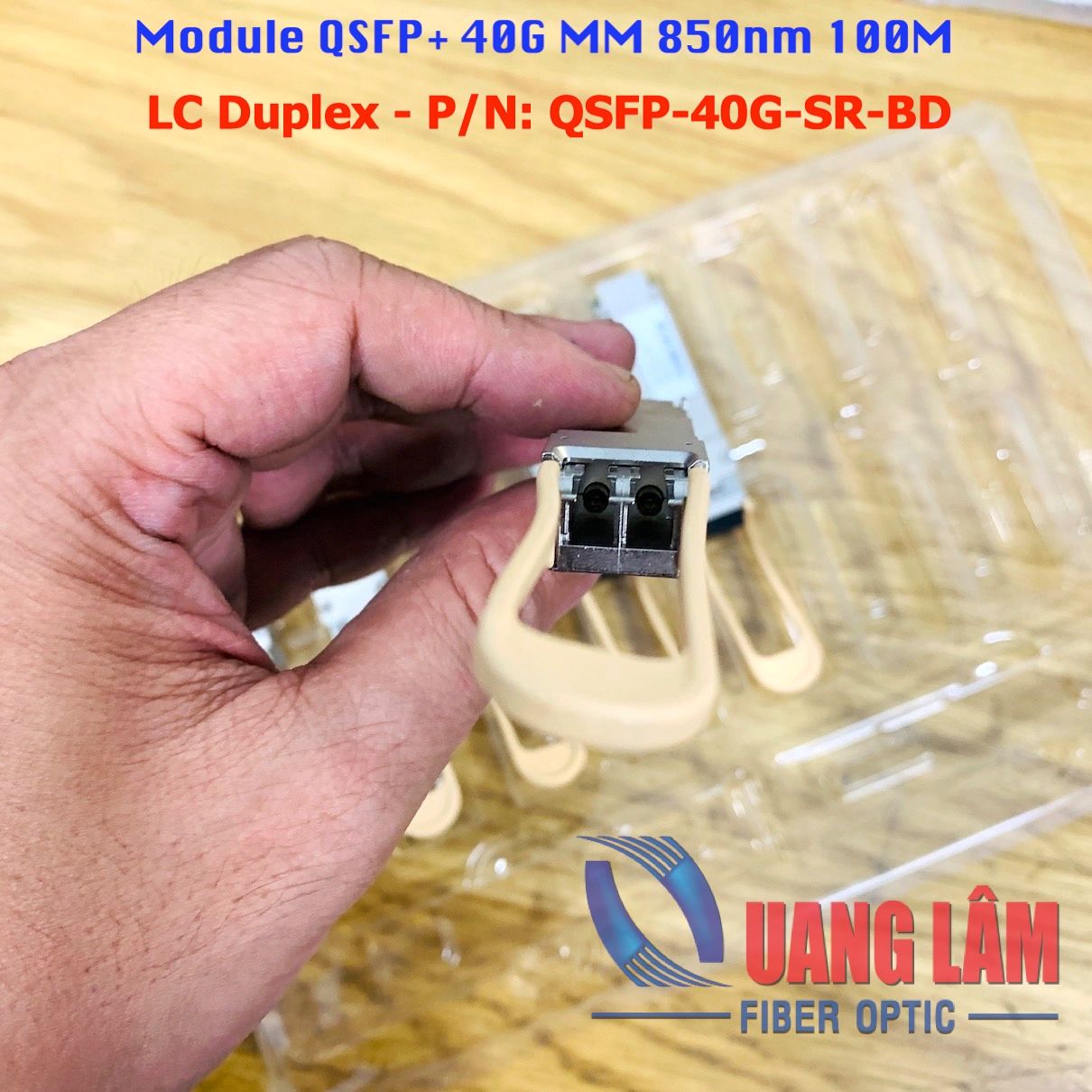 Module quang QSFP+ 40G MM 850nm 100M LC Duplex QSFP-40G-SR-BD – Công ty ...