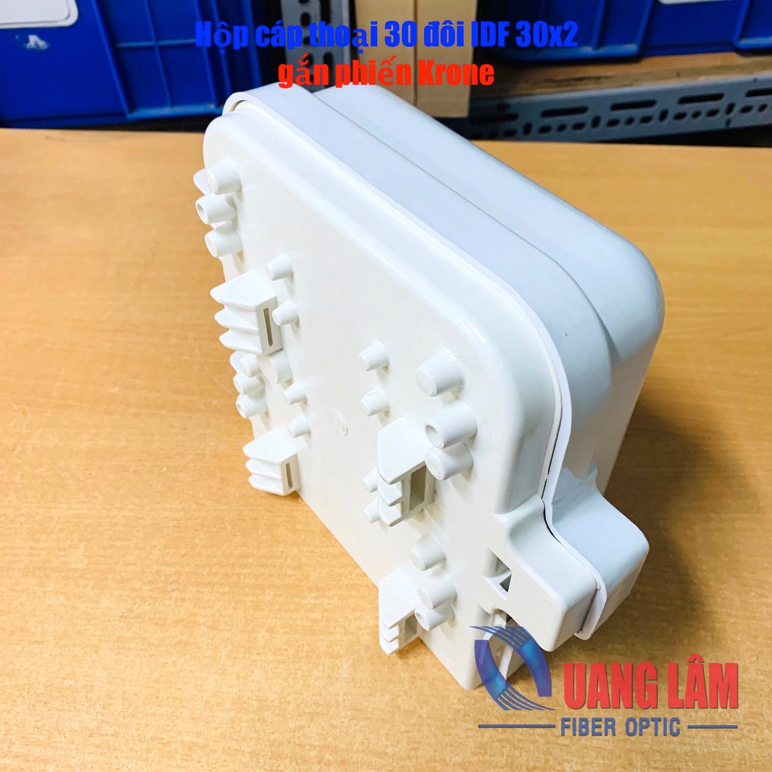 Hộp cáp điện thoại 30 đôi, gắn phiến Krone IDF 30x2 – Công ty TNHH Công ...