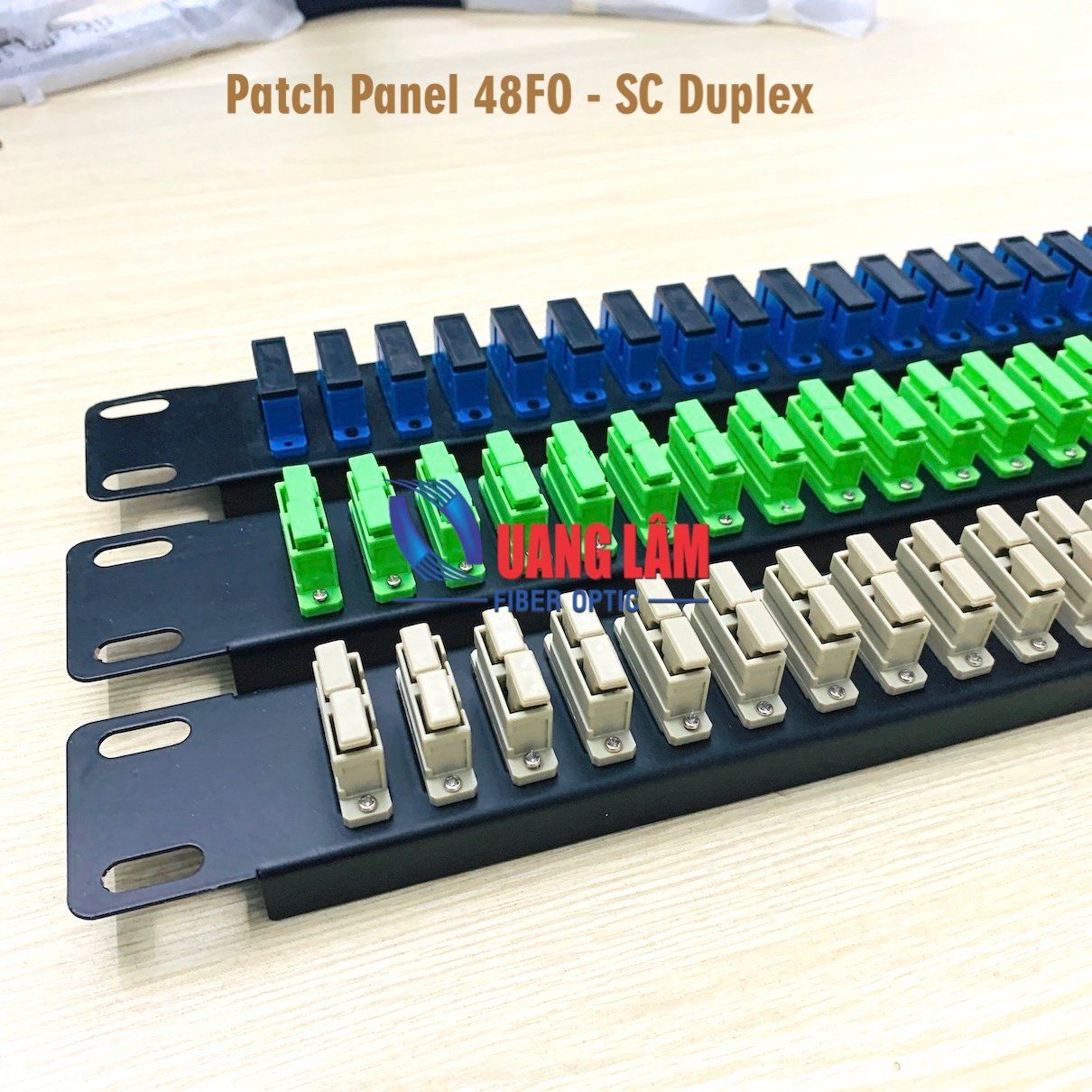 FHU 1U Patch Panels - Rackmount – Công ty TNHH Công Nghệ Quang Lâm