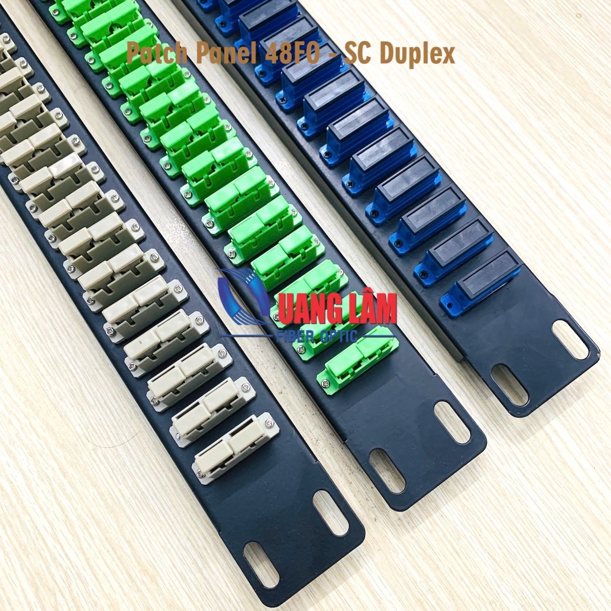 FHU 1U Patch Panels - Rackmount – Công ty TNHH Công Nghệ Quang Lâm