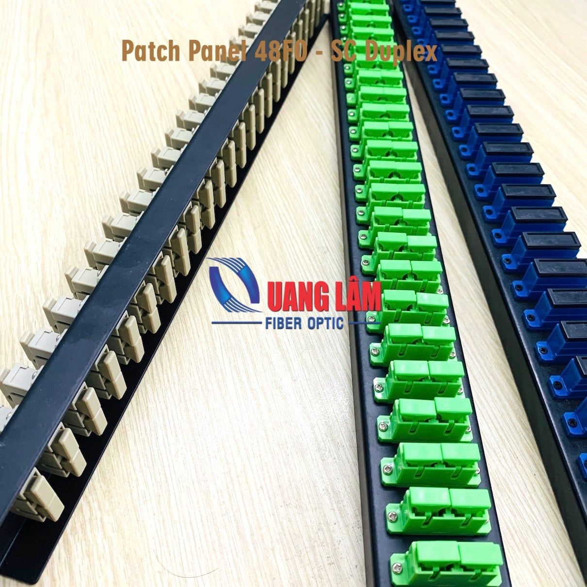 FHU 1U Patch Panels - Rackmount – Công ty TNHH Công Nghệ Quang Lâm