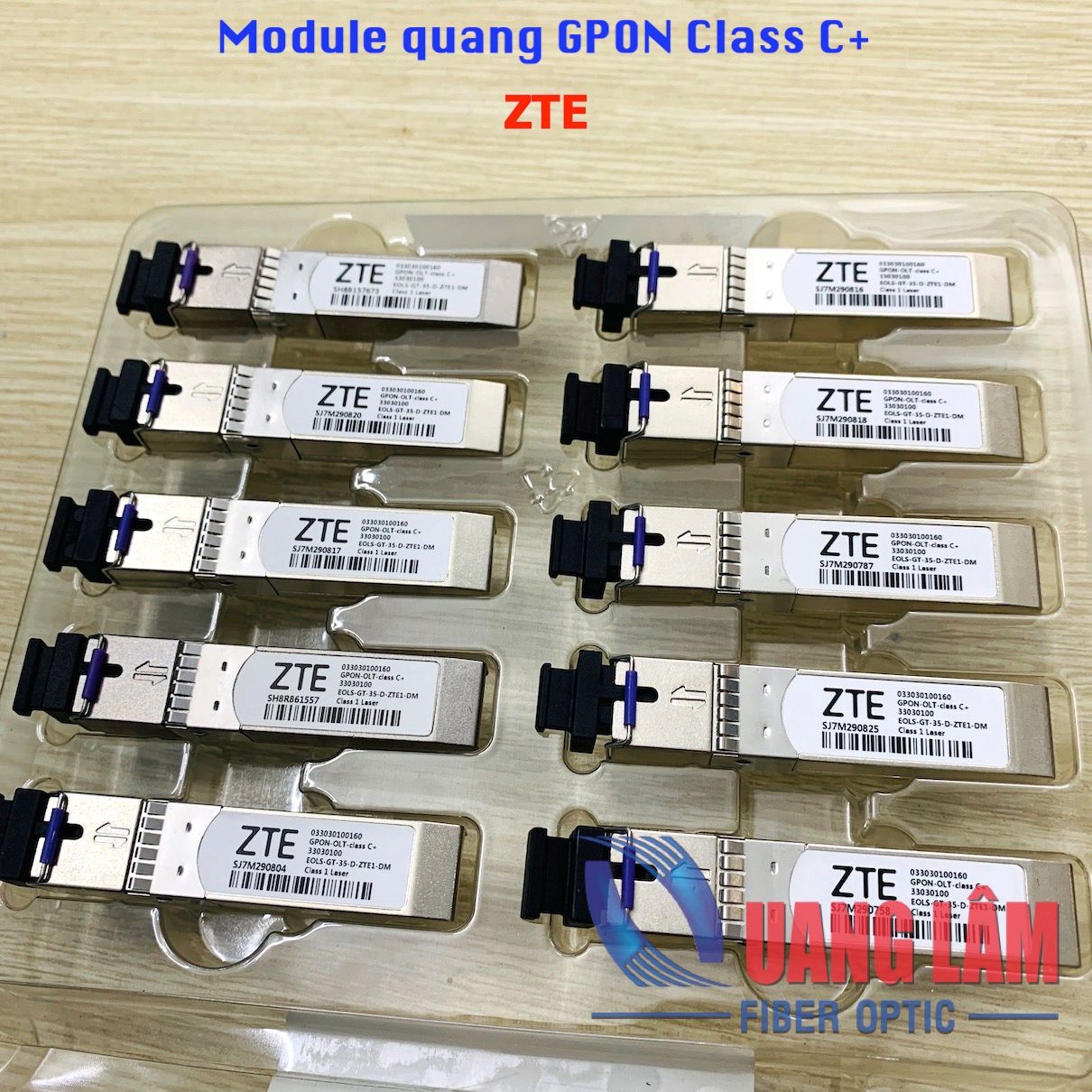 Module quang SFP GPON OLT Class C+ ( ZTE) – Công ty TNHH Công Nghệ ...