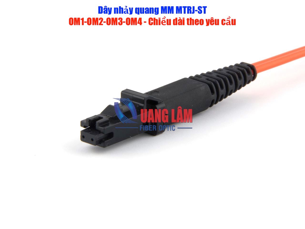 Dây nhảy quang Multimode MTRJ-ST MM OM1 OM2 OM3 – Công ty TNHH Công Nghệ Quang Lâm
