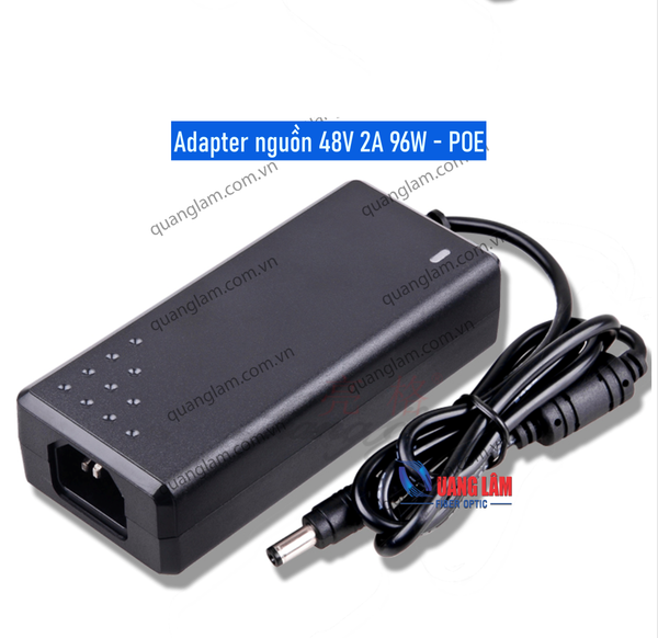 Adapter nguồn 48V 2A - POE dùng cho các thiết bị AP, Router wifi CPE P ...