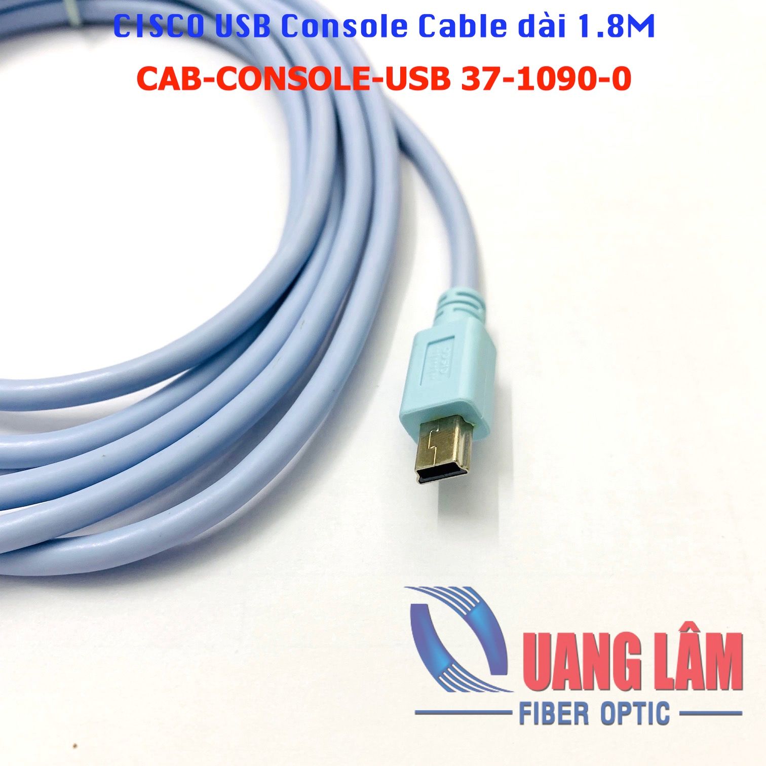 Cisco USB Console Cable dài 1.8M CAB-CONSOLE-USB 37-1090-0 – Công ty ...
