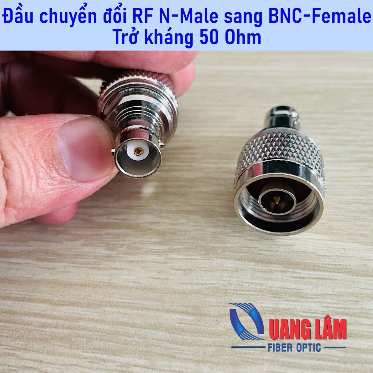 Đầu chuyển đổi N-Male (Đực) sang BNC-Female (BNC Cái) - Trở kháng 50 O – Công ty TNHH Công Nghệ ...