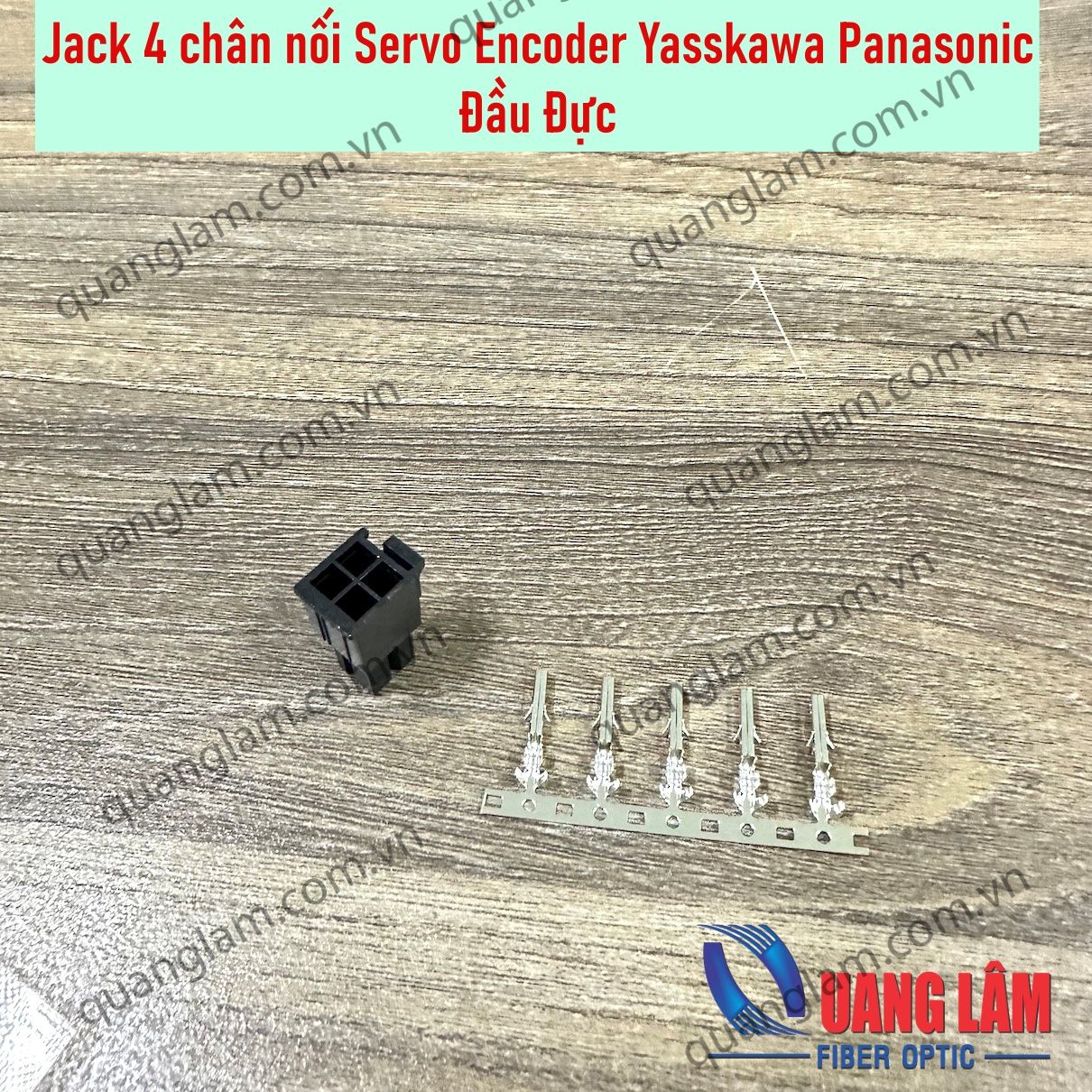 Jack 4 chân đầu Đực nối nguồn Servor Encoder Yaskawa Panasonic - Màu ...