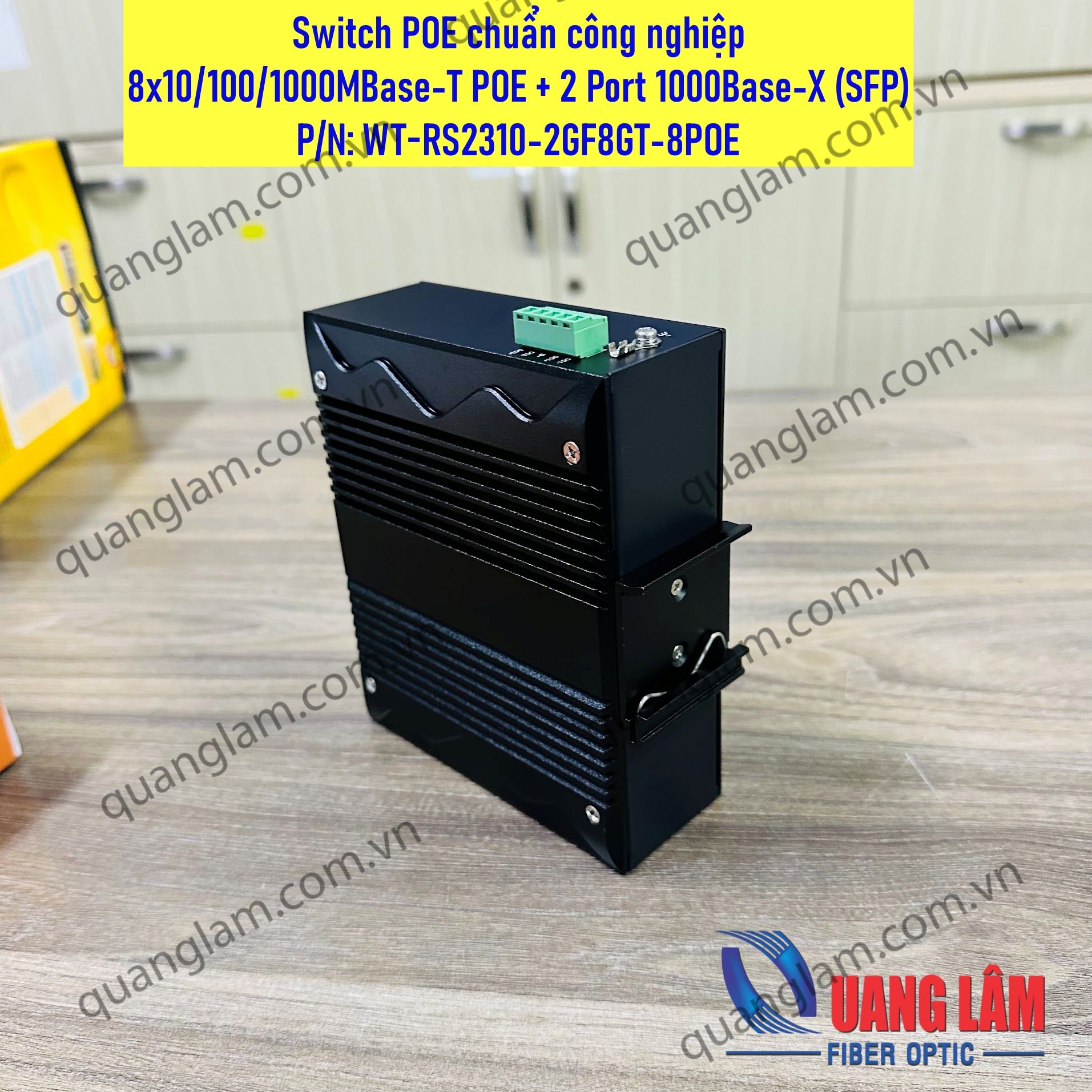 Switch POE chuẩn công nghiệp 8×10/100/1000BASE-T RJ45 2*1G SFP DC48-57 – Công ty TNHH Công Nghệ ...