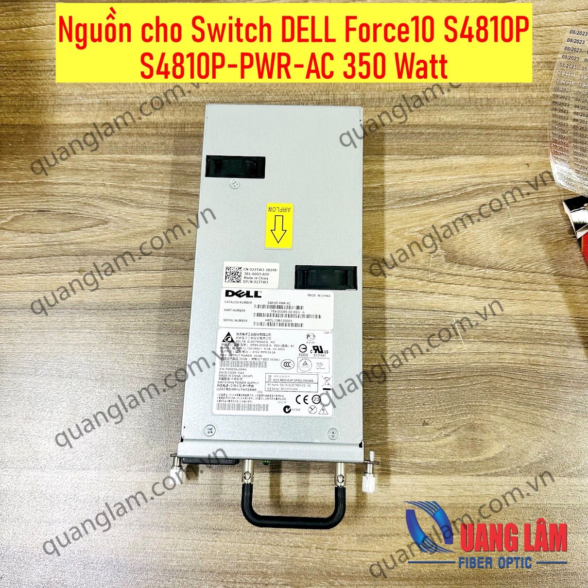 Nguồn cho Switch DELL Force10 S4810P S4810P-PWR-AC 350 Watt – Công ty ...