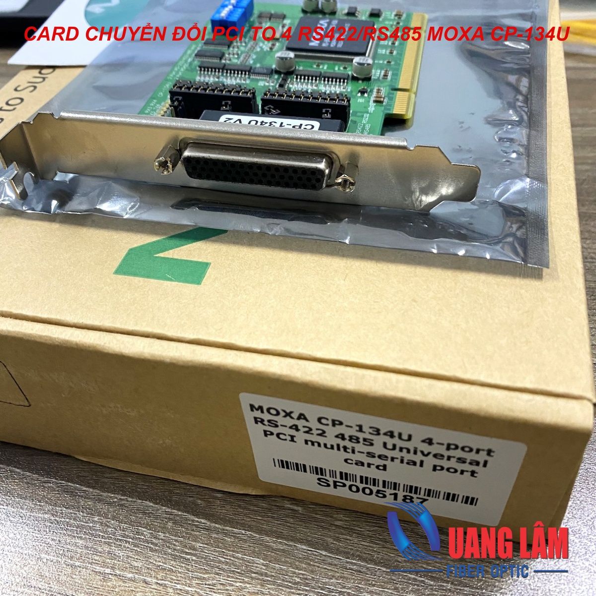 CARD CHUYỂN ĐỔI PCI TO 4 RS422/RS485 MOXA CP-134U – Công ty TNHH Công Nghệ Quang Lâm