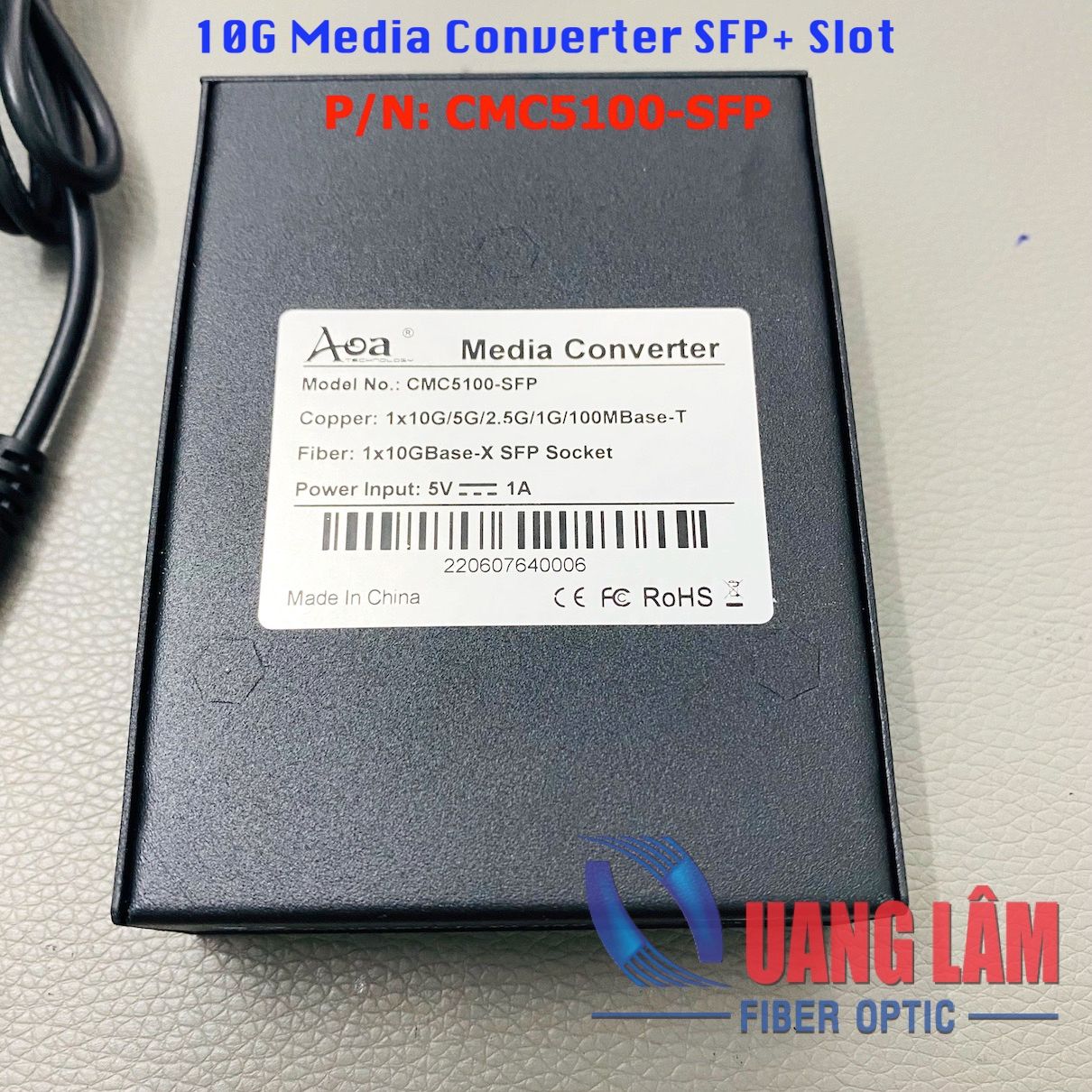 Bộ chuyển đổi quang điện 10G SFP+ sang RJ45 10G – Công ty TNHH Công ...