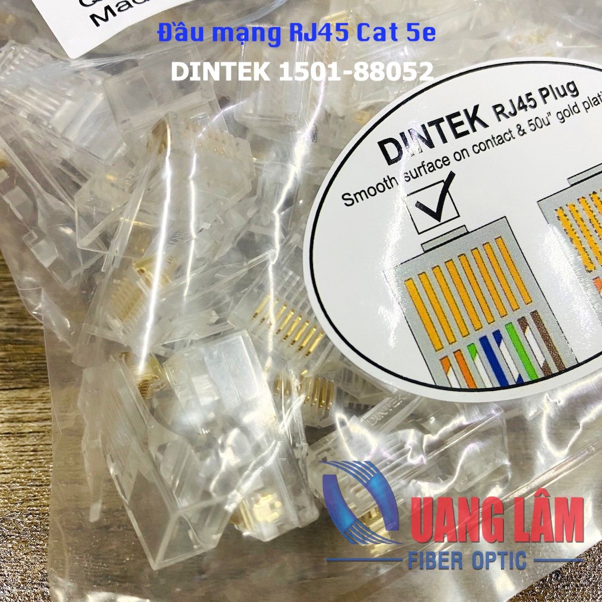 Đầu mạng RJ45 Cat 5e DINTEK chính hãng 1501-88052 – Công ty TNHH Công ...