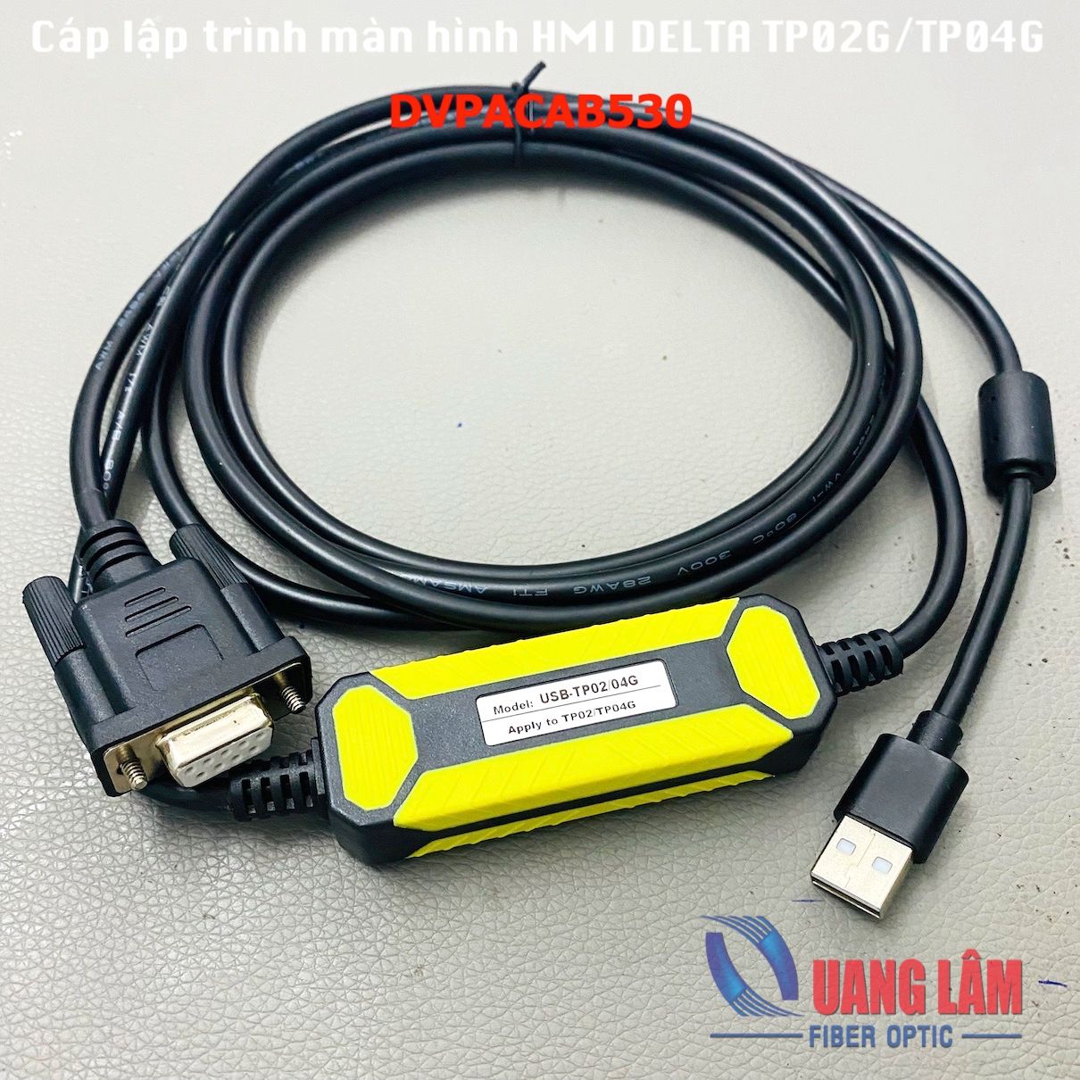 CÁP LẬP TRÌNH MÀN HÌNH HMI DELTA TP04G DVPACAB530 – Công ty TNHH Công ...