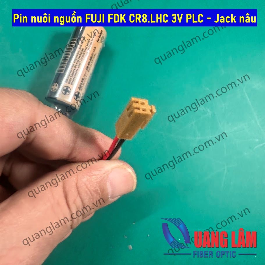 Pin nuôi nguồn FUJI FDK CR8.LHC 3V PLC – Công ty TNHH Công Nghệ Quang Lâm