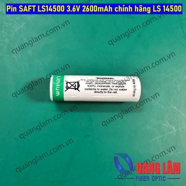 Pin SAFT LS14500 3.6V 2600mAh chính hãng LS 14500 – Công ty TNHH Công ...