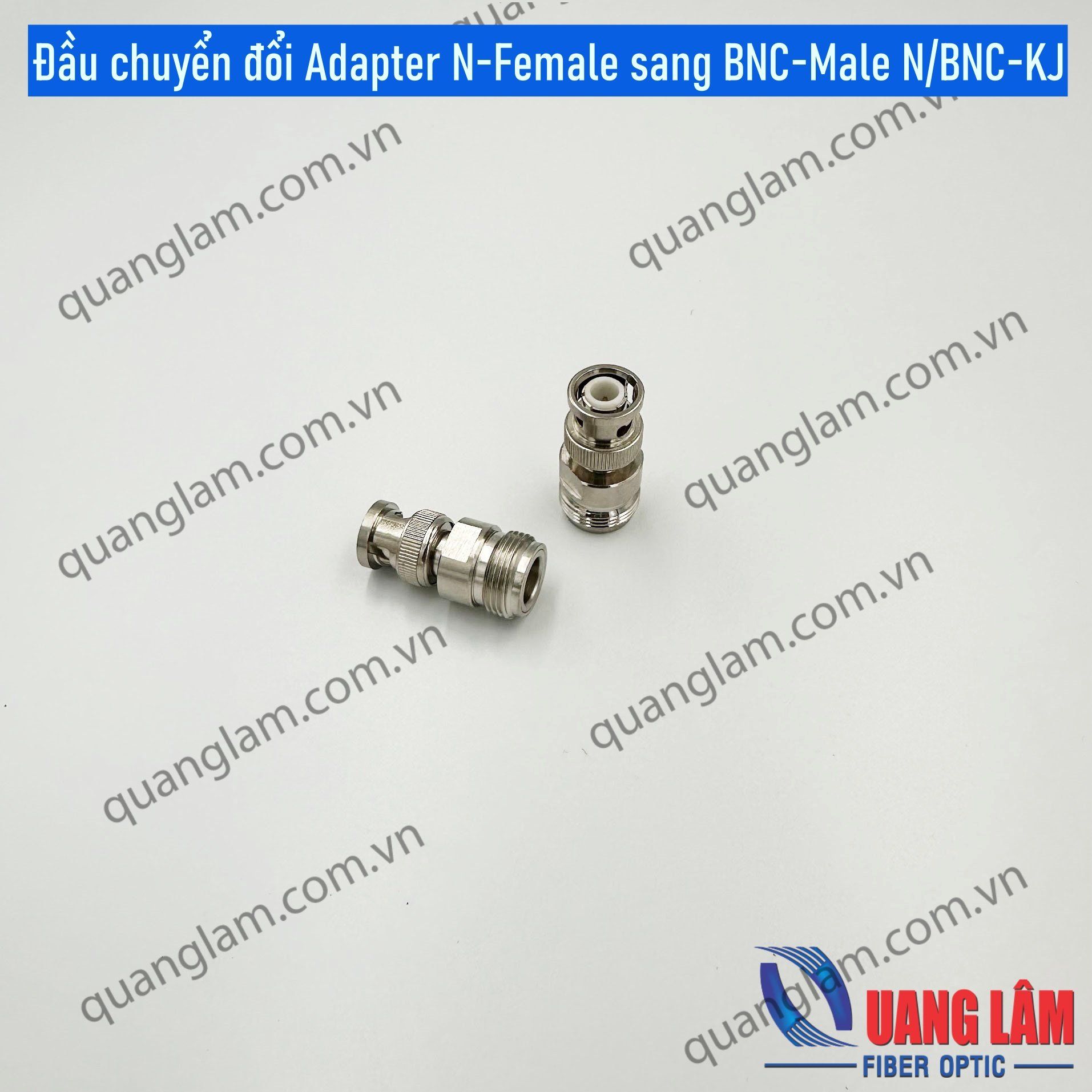 Đầu chuyển đổi Adapter N-Female sang BNC-Male N/BNC-KJ – Công ty TNHH Công Nghệ Quang Lâm