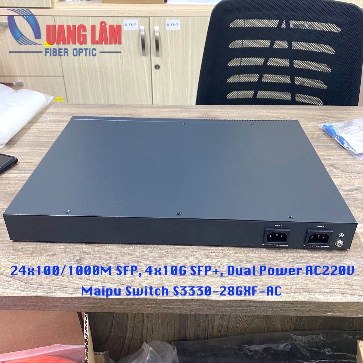 Maipu Switch S3330-28GXF-AC 24x100/1000M SFP, 4x10G SFP+, Dual Power A – Công ty TNHH Công Nghệ ...