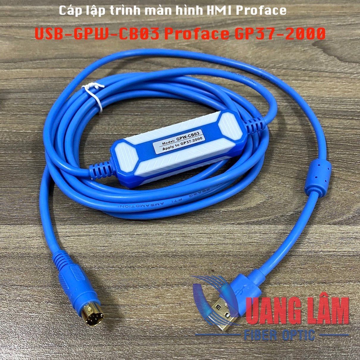 Cáp lập trình màn hình HMI Proface USB-GPW-CB03 Proface GP37-2000 ...