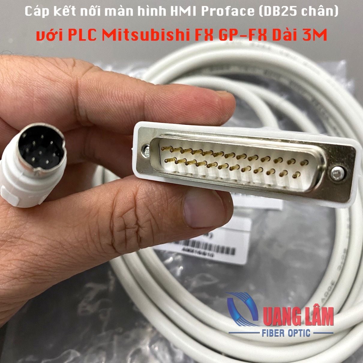 Cáp kết nối màn hình HMI Proface (DB25 chân) với PLC Mitsubishi FX GP- – Công ty TNHH Công Nghệ ...