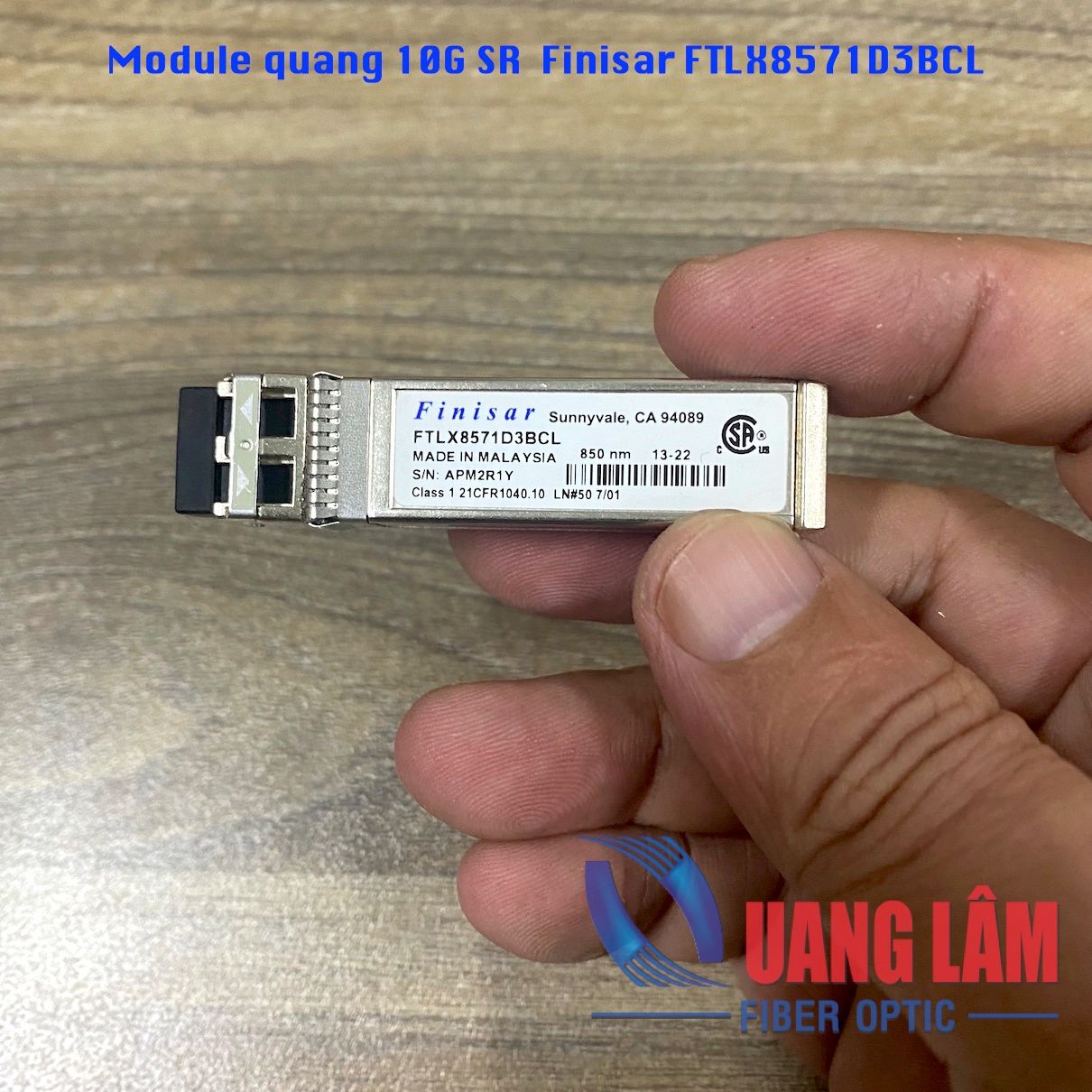 Module quang Finisar SFP+ 10G SR FTLX8571D3BCL – Công ty TNHH Công Nghệ ...