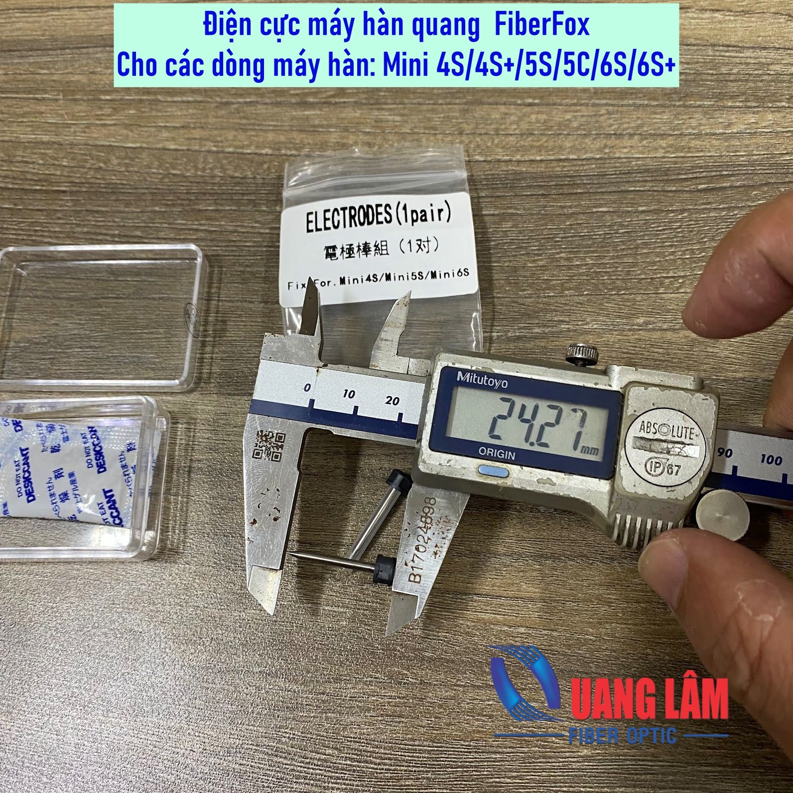 Điện cực thay thế máy hàn cáp quang FiberFox Mini 4S/4S+/5C/6S/6S+ – Công ty TNHH Công Nghệ ...