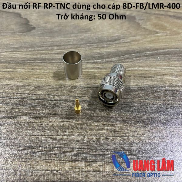 Đầu nối RF RP-TNC dùng cho cáp 8D-FB LMR400 RP-TNC-C-J7 – Công ty TNHH Công Nghệ Quang Lâm