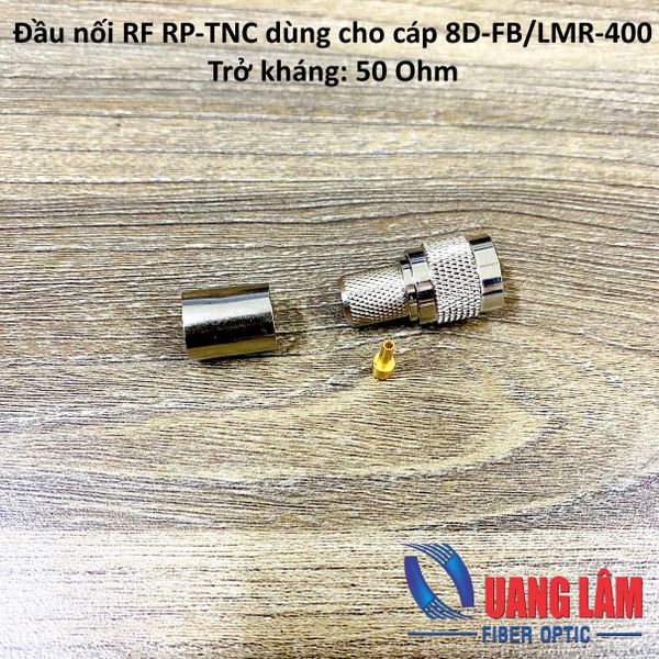 Đầu nối RF RP-TNC dùng cho cáp 8D-FB LMR400 RP-TNC-C-J7 – Công ty TNHH Công Nghệ Quang Lâm