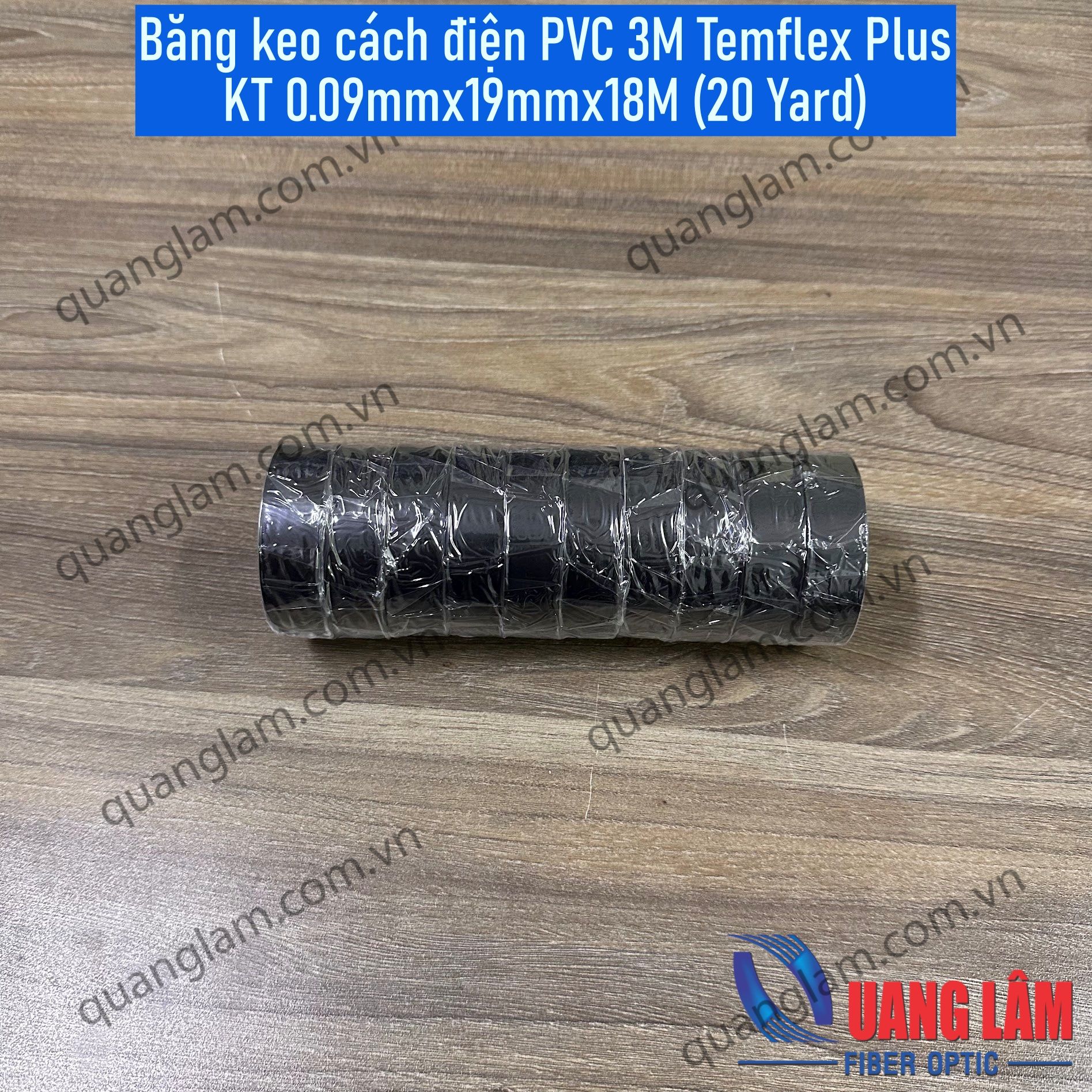 Băng keo cách điện PVC 3M Temflex Plus KT 0.09mmx19mmx18M (20 Yard) - – Công ty TNHH Công Nghệ ...