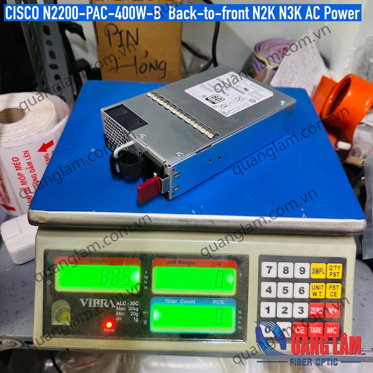 Module nguồn AC220V CISCO N2200-PAC-400W-B V02 sử dụng cho Switch N2K ...