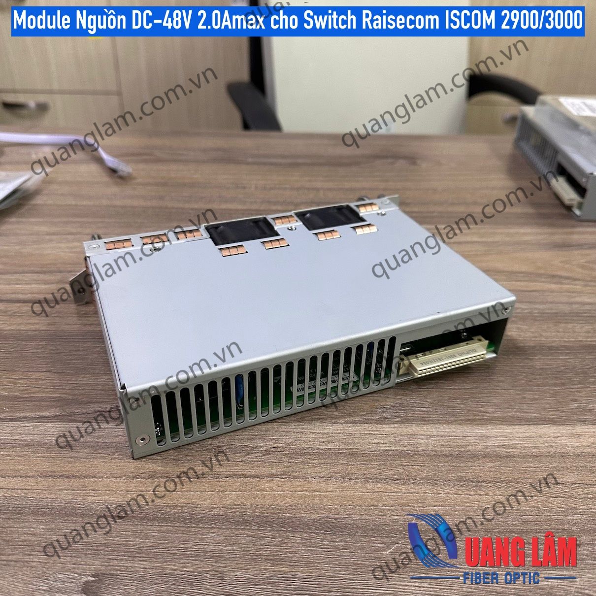 Module Nguồn DC-48V 2.0Amax cho Switch Raisecom ISCOM 2900/3000 – Công ...