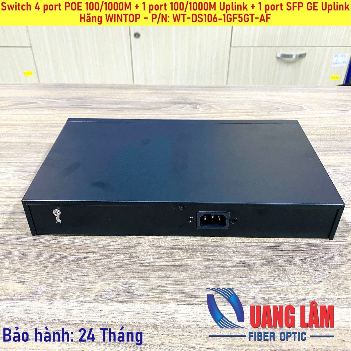 Switch 4 port POE 100/1000M + 1 port 100/1000M Uplink + 1 port SFP GE ...