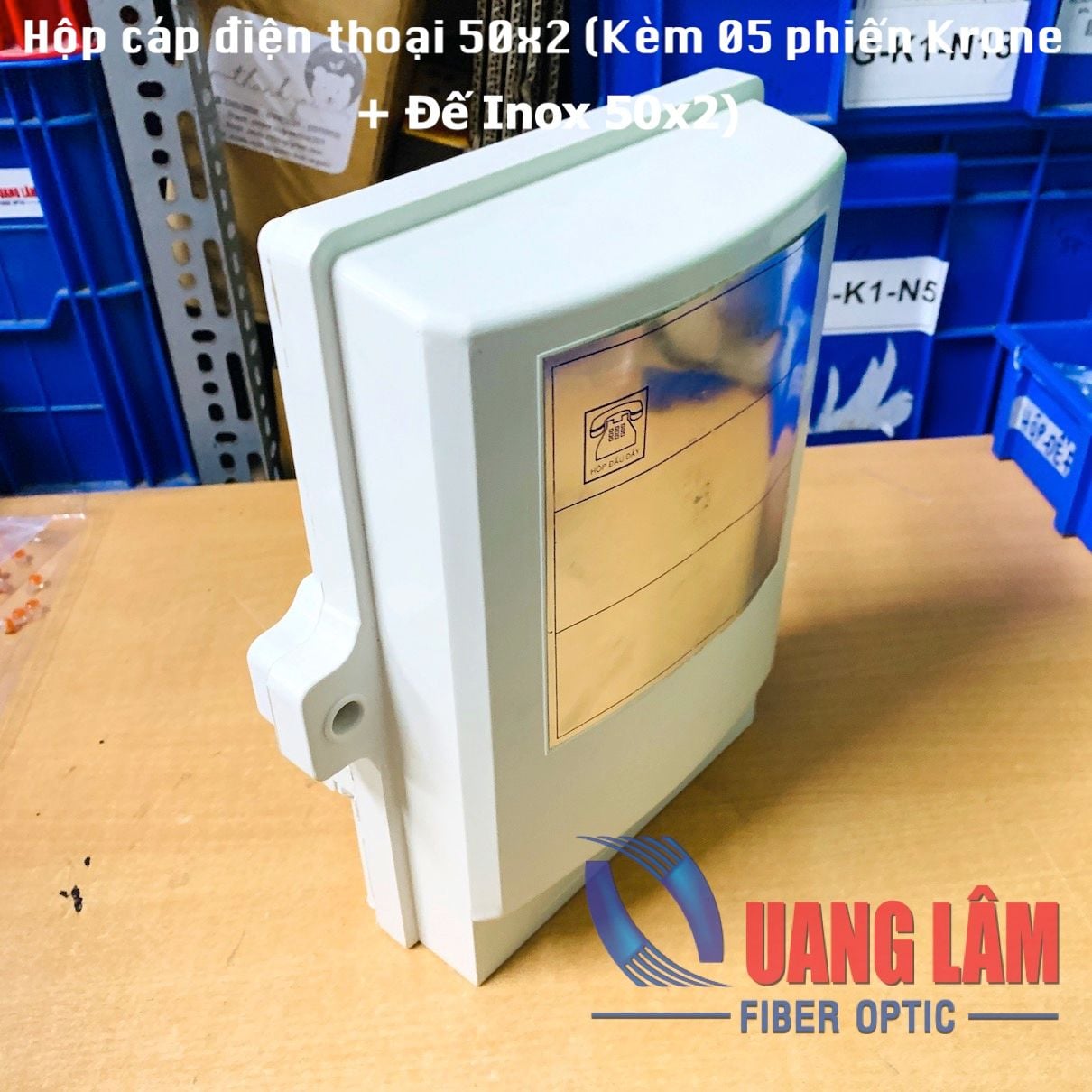 Hộp cáp điện thoại 50 đôi gắn phiến Krone IDF 50x2 – Công ty TNHH Công ...