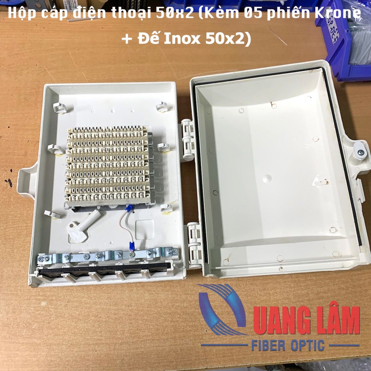 Hộp cáp điện thoại 50 đôi gắn phiến Krone IDF 50x2 – Công ty TNHH Công ...