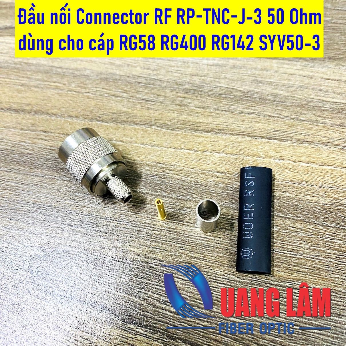 Jack TNC RP-TNC cao tần dùng cho cáp RG58 RG400 RG142 SYV50-3 (01 Cái) – Công ty TNHH Công Nghệ ...