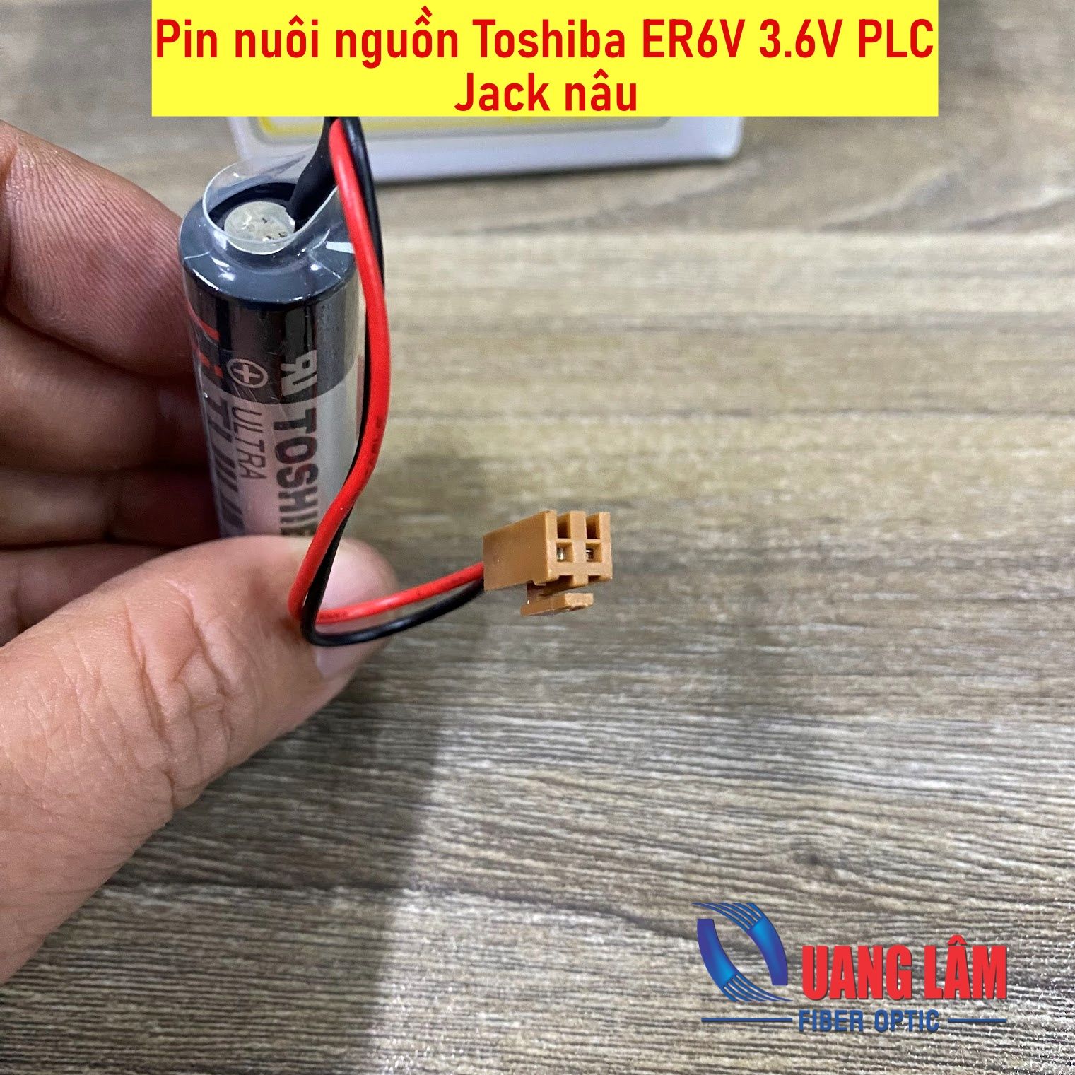 Pin nuôi nguồn Toshiba ER6V 3.6V PLC (Jack nâu) – Công ty TNHH Công ...
