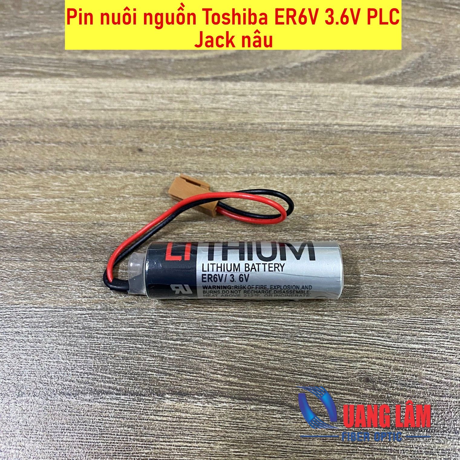 Pin nuôi nguồn Toshiba ER6V 3.6V PLC (Jack nâu) – Công ty TNHH Công ...