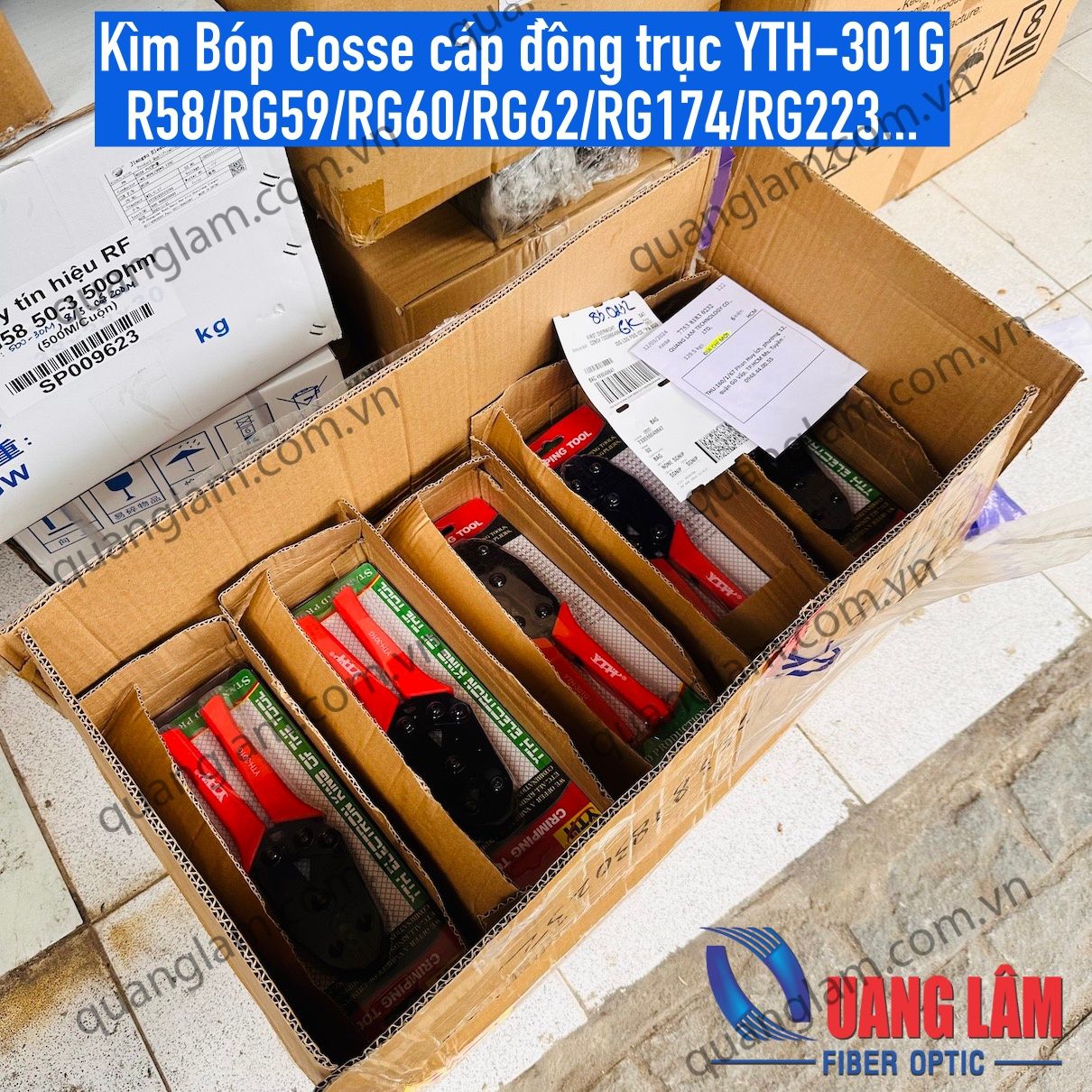 Kìm Bóp Cosse YTH-301G Kiềm bấm cáp đồng trục Kìm bấm cốt BNC YTH-301G – Công ty TNHH Công Nghệ ...
